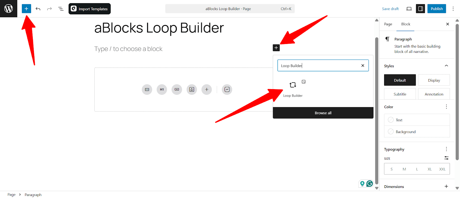 Loop Builder